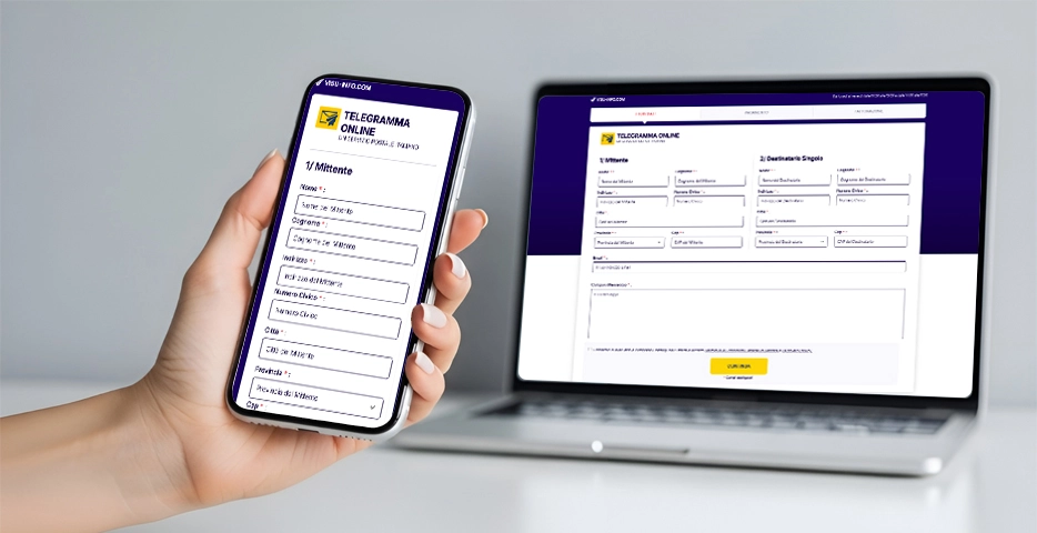 Come Inviare un Telegramma Online in 3 Minuti con Visu-Info - Guida ...